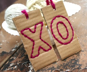 Cardboard Gift Tags | Family Chic