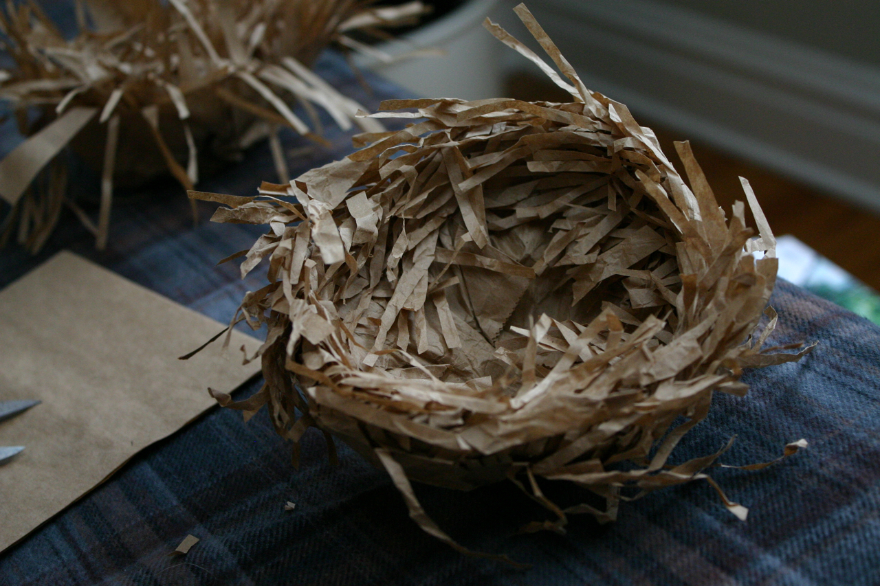 Lunch Bag Nests | Family Chic
