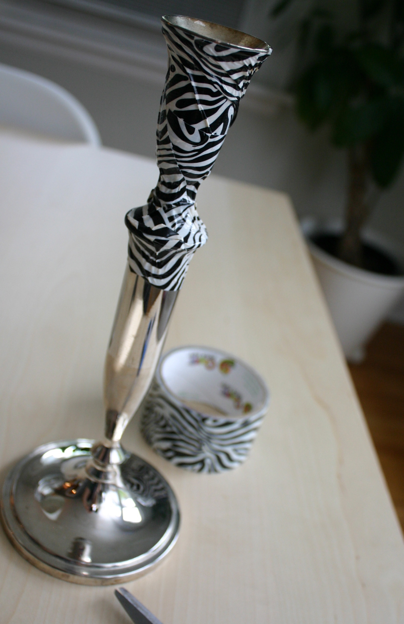 DIY Zebra Print Project | Family Chic
