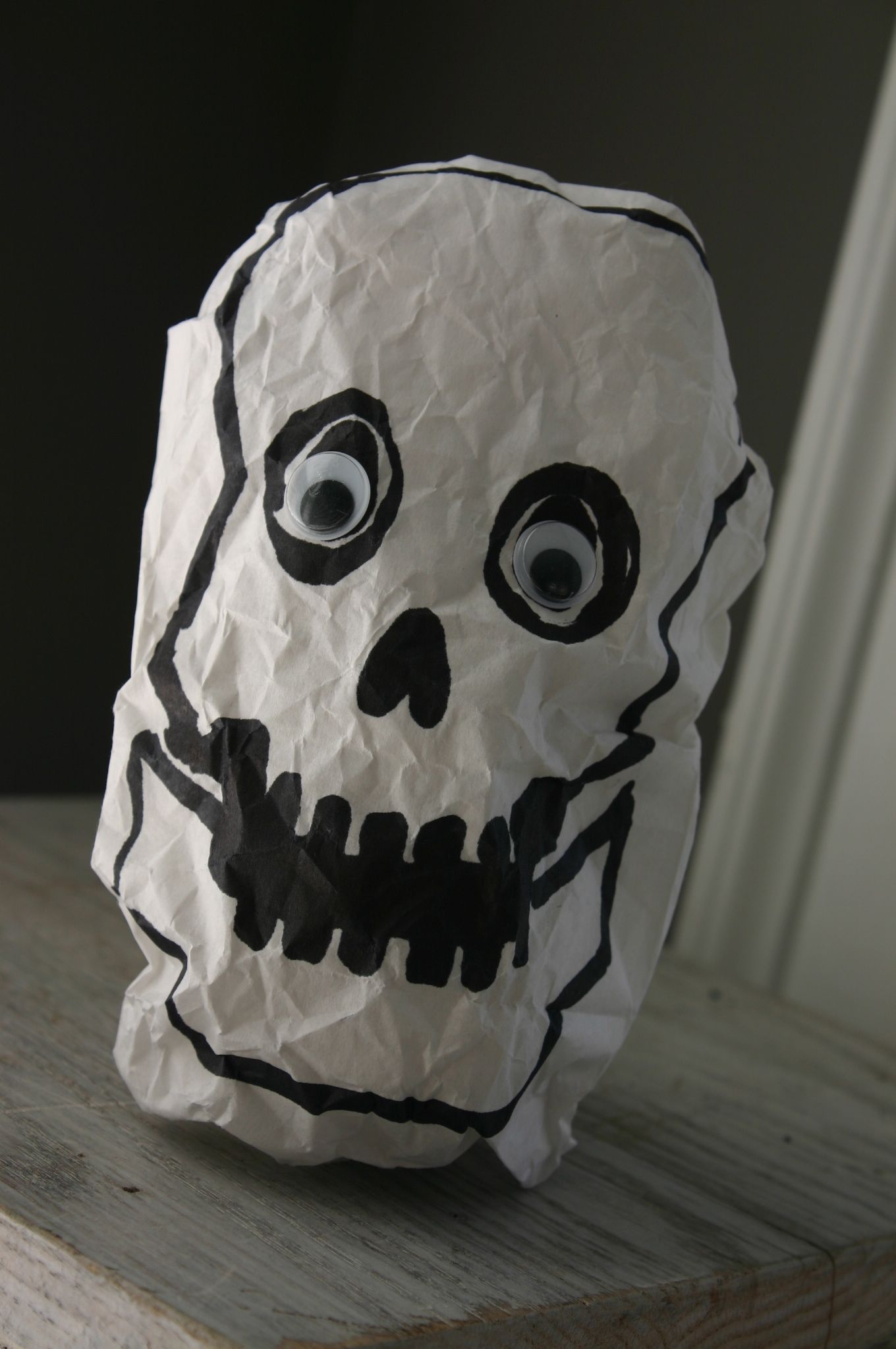 Freaky Paper Bag Faces | Family Chic