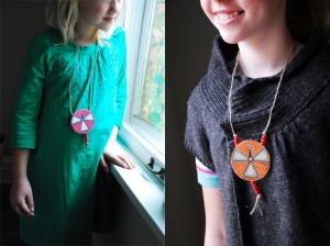 DIY Native American Medallions | Family Chic