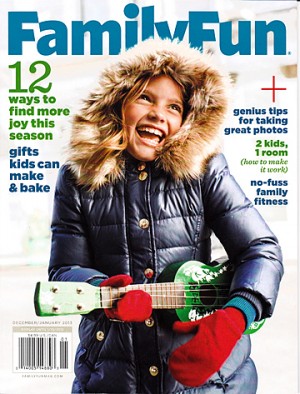 Stick-on Smock in Family Fun Magazine | Family Chic