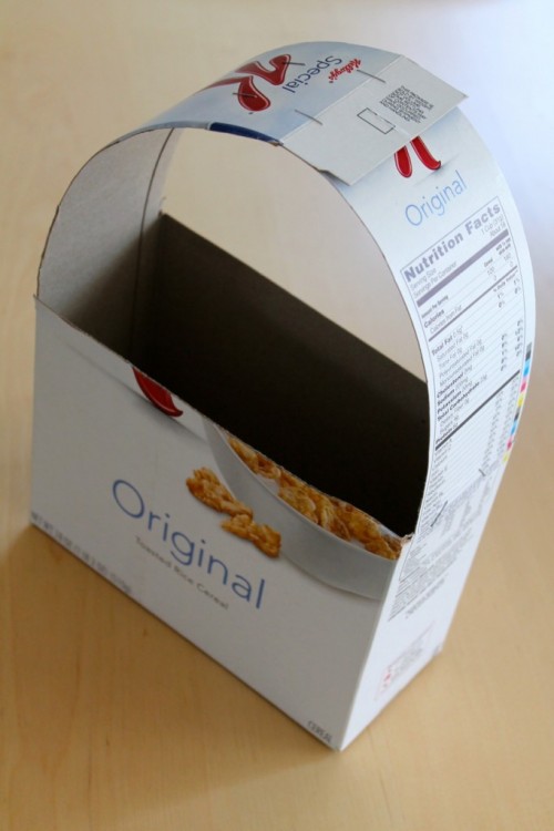 Cereal Box Easter Basket | Family Chic