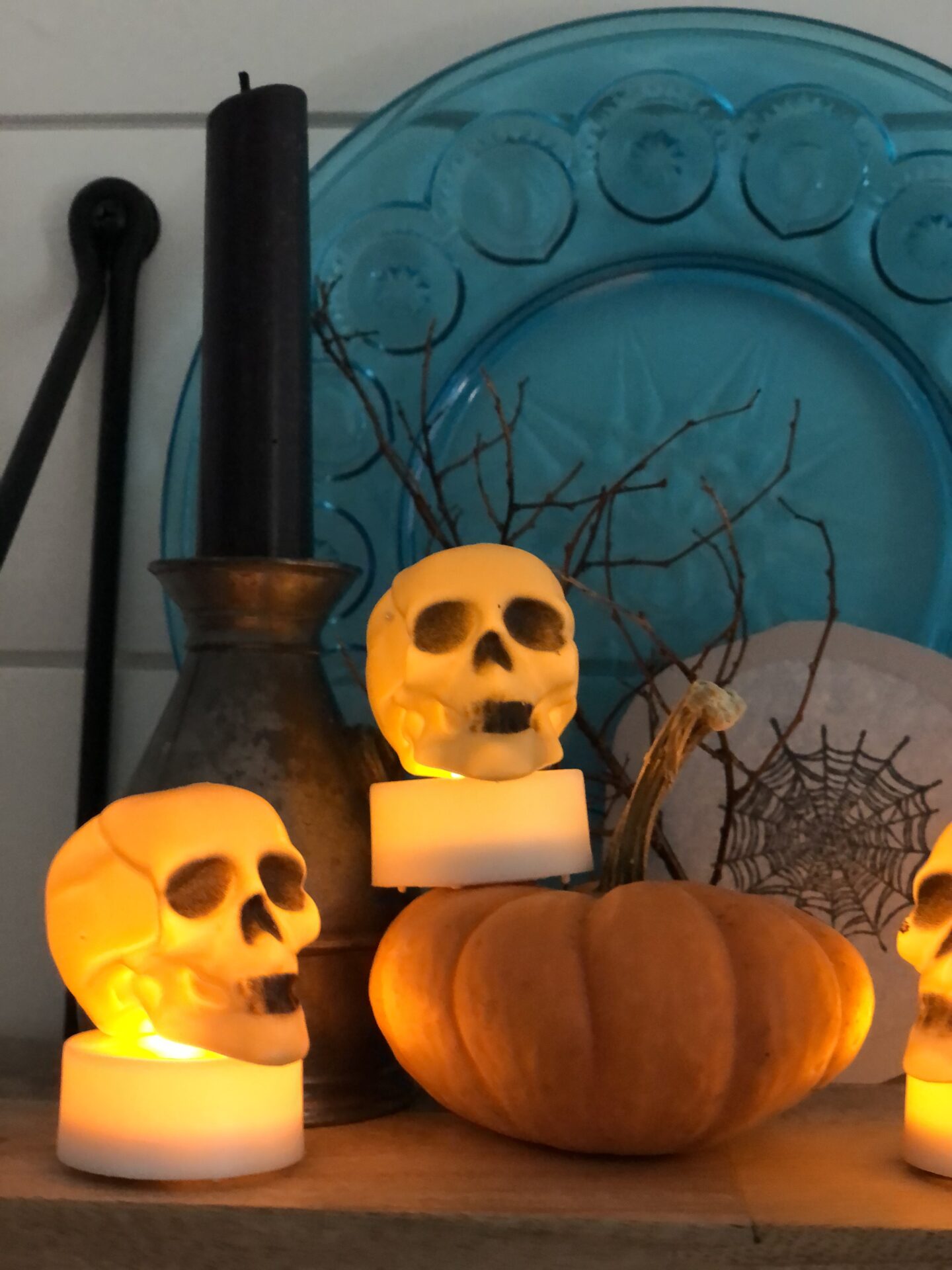 Skull Light DIY | Family Chic