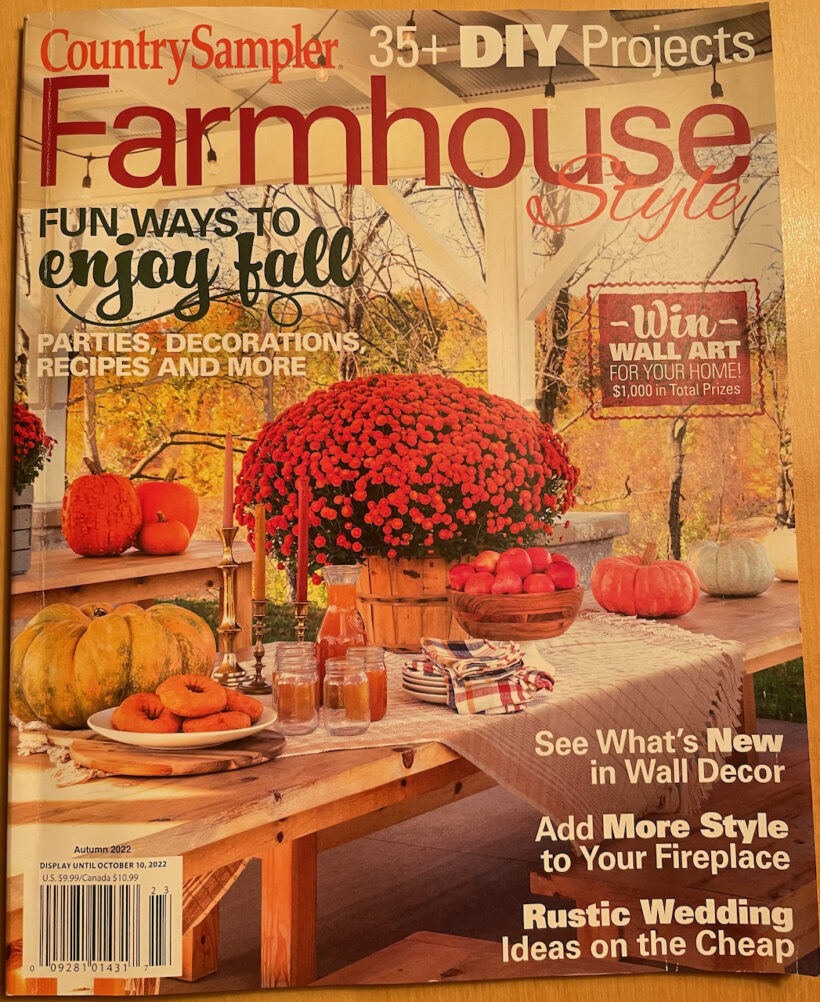 Autumn Farmhouse Style Magazine | Family Chic